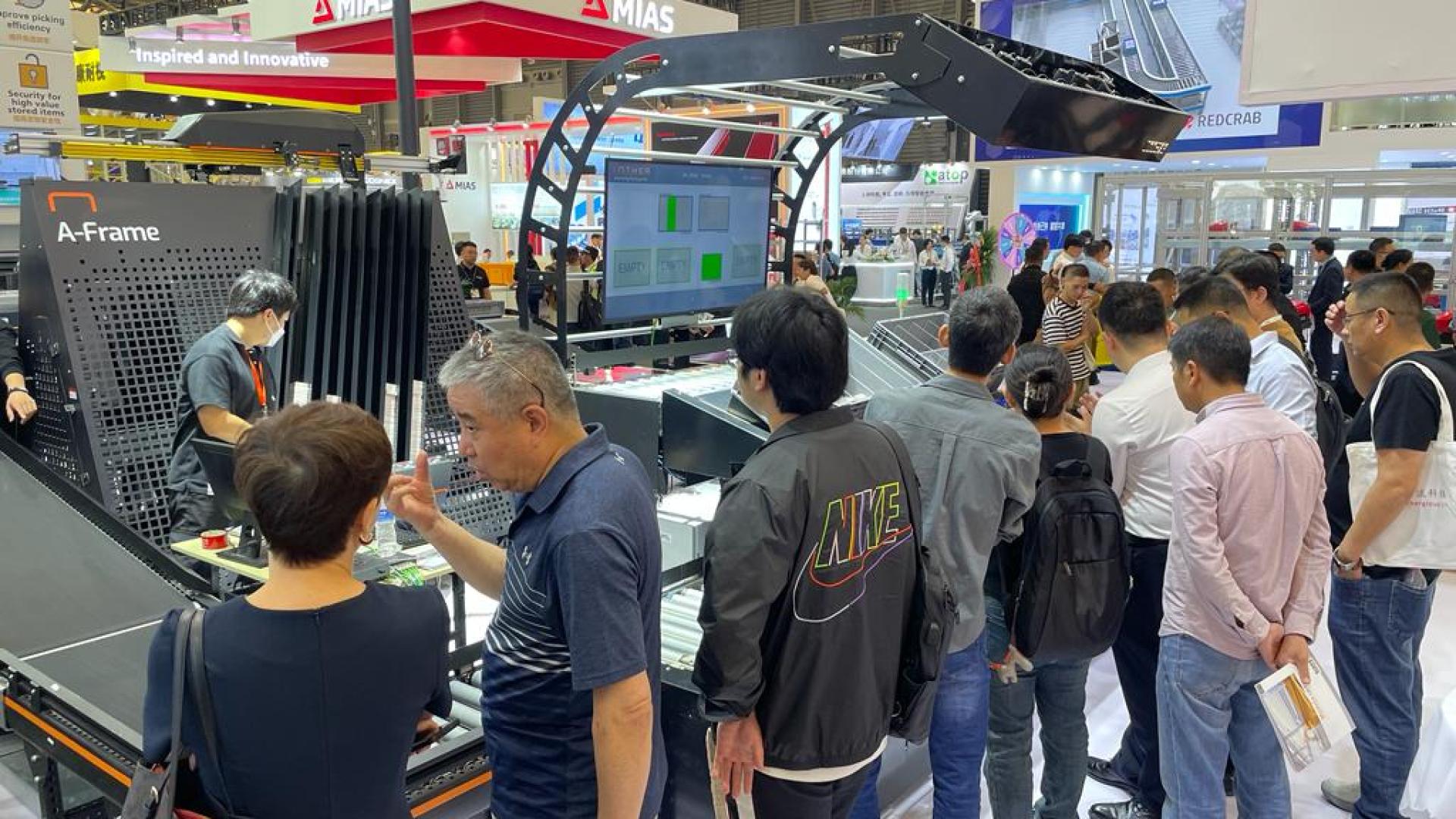 Inther Group present again with a booth at the LogiMAT 2024